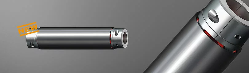 ROTEX ZRS torsionally flexible intermediate shaft coupling with SPLIT ...